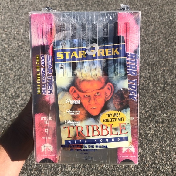Paramount | Other | Vtg 998 Newsealed Star Trek Taking Tribble With ...